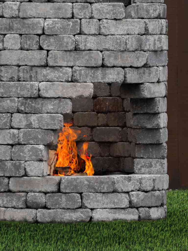 7 foot Tall Fire Tower Firepit is the center of the party