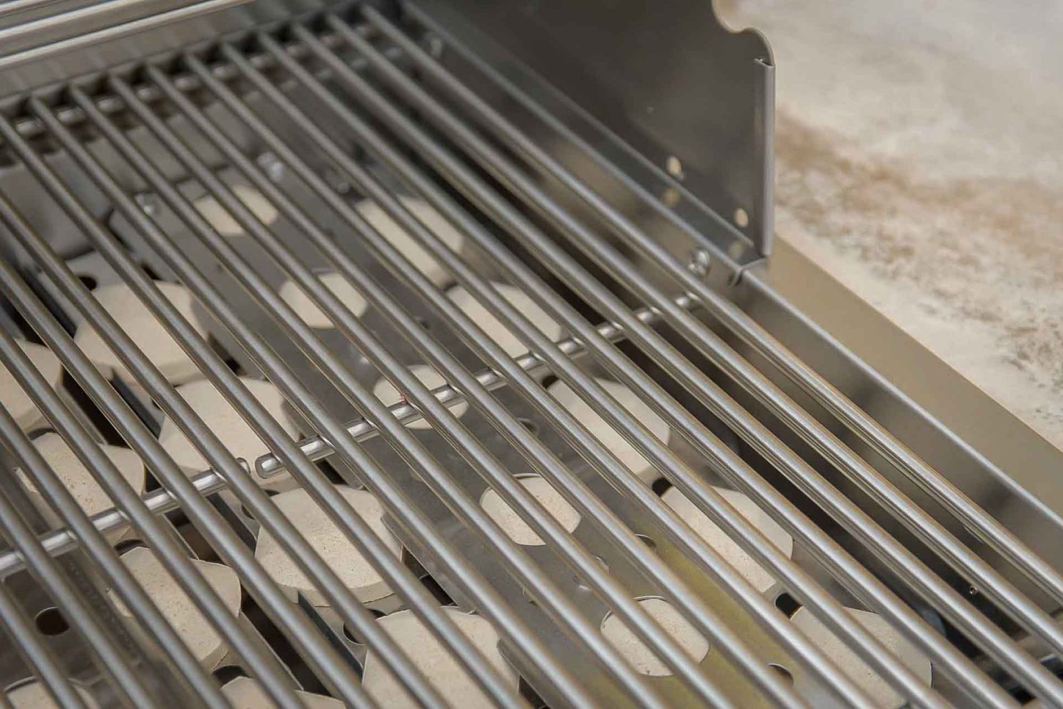 Stainless Built-in Grill can handle your BIGGEST parties!