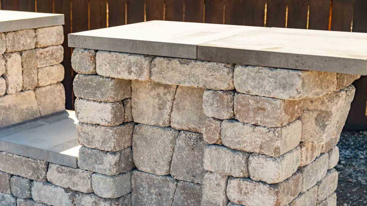 Save money Building Your Own Grill Island Kit