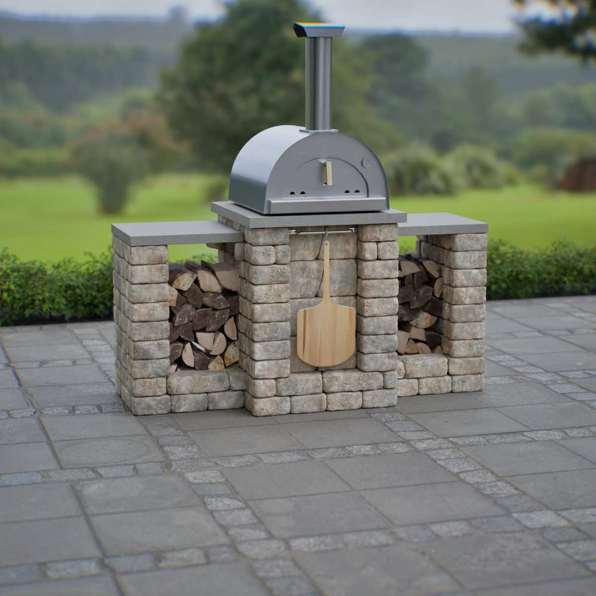 Unity Z Pizza Oven Module | Modular Outdoor Kitchen