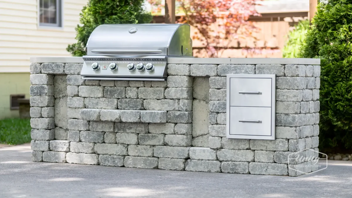 Unity-G Gas Grill Modular Outdoor Kitchen Unit - cornerstone.rocks