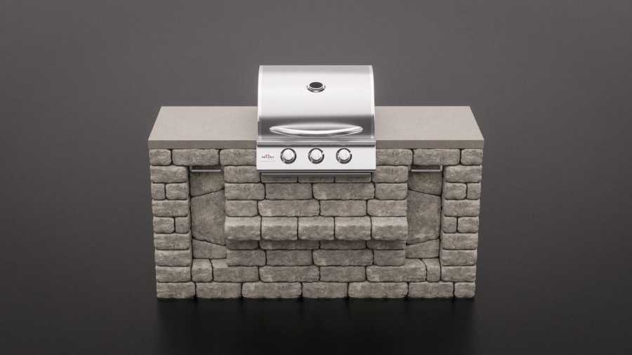 Unity-G Gas Grill Modular Outdoor Kitchen Unit
